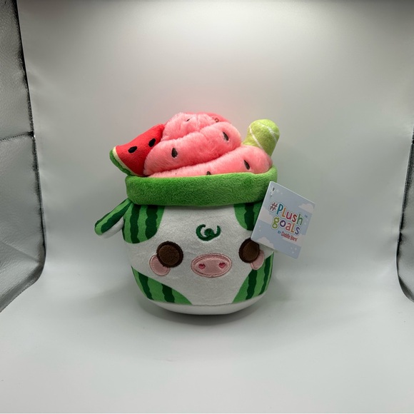 plush goals | Toys | Mini Watermelon Pig Toy | Poshmark